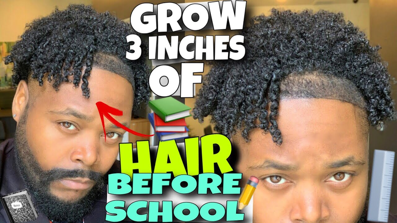 Grow 3 Inches Of Hair Last Minute Before School Start Youtube