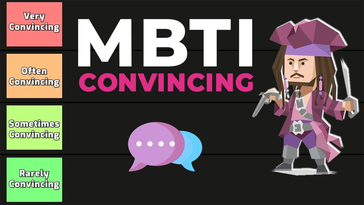 Mbti 16 Personalities Convincingness Ranking Youtube