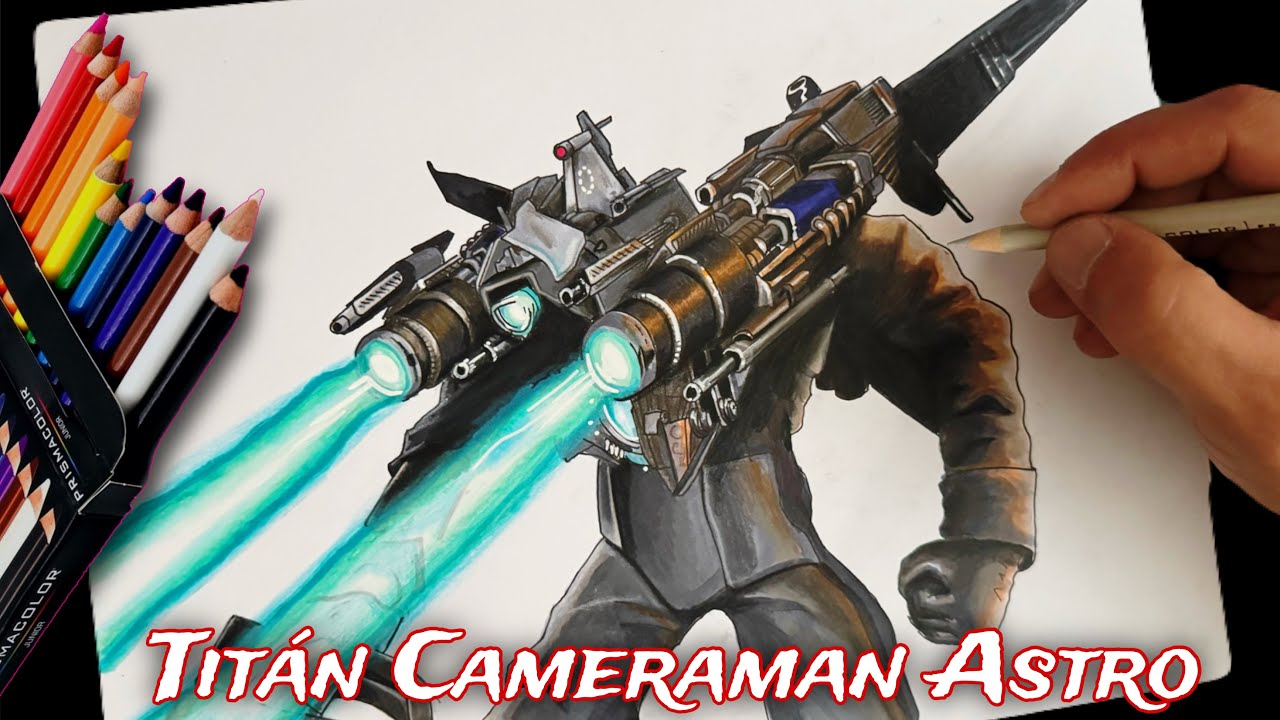 Drawing Titan Cameraman Astro Hand Episode 73 Part 2 Skibidi Toilet
