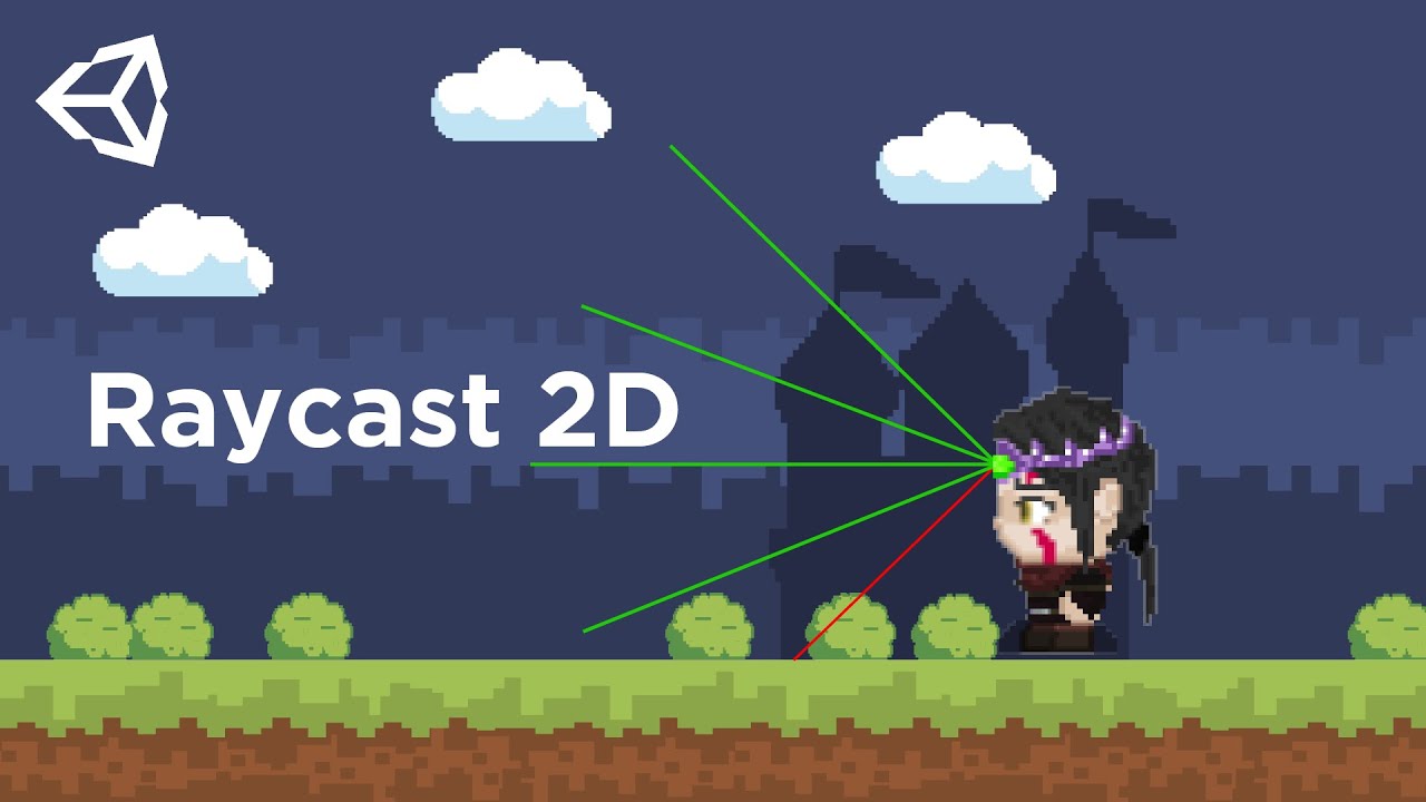 Raycast 2d Raycast In A 2d Platformer Game Unity Youtube