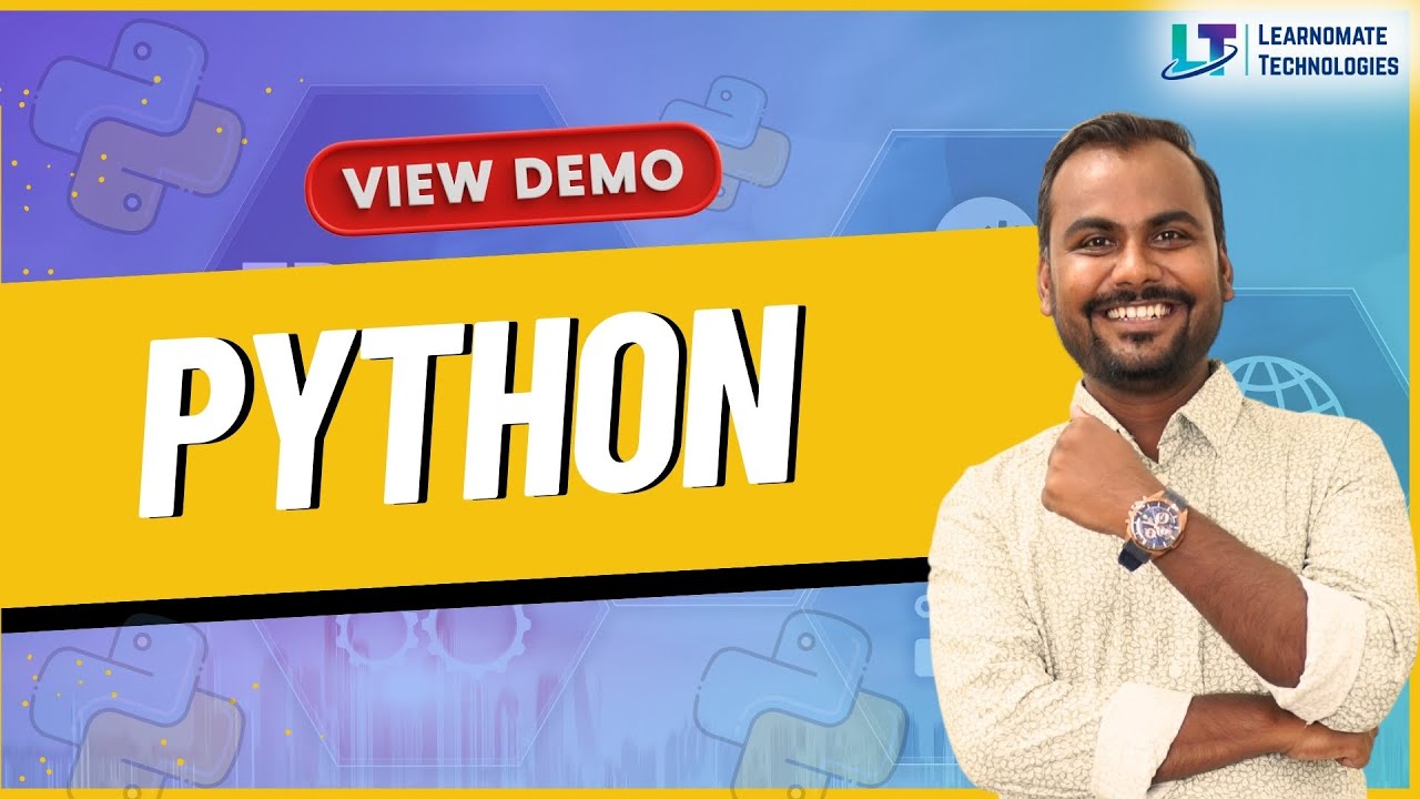 Python Training Demo Step Into The World Of Coding Youtube