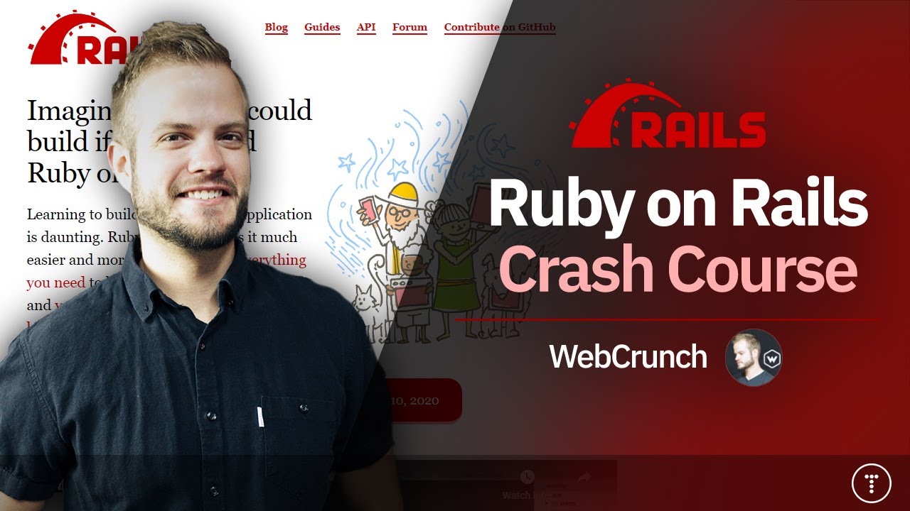 Ruby On Rails Crash Course Youtube