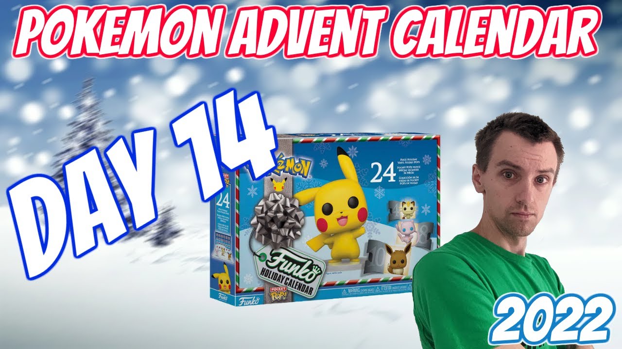 Pokémon Advent Calendar Day 14 Pokémon Pop Advent Calendar Youtube