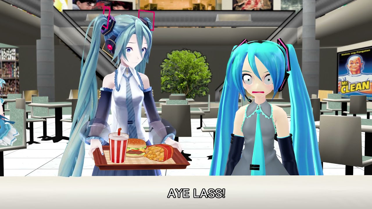 Mmd Talkloid Miku Hates Leeks Youtube