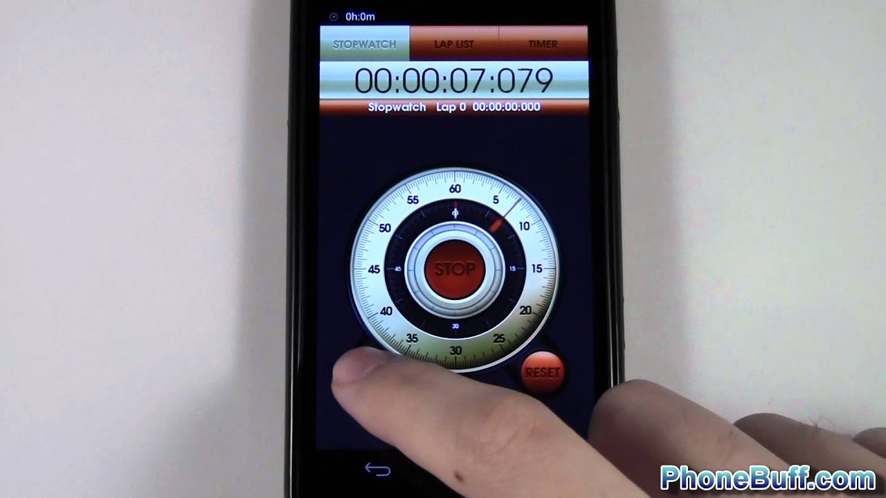 Hybrid Stopwatch Timer Android App Review Youtube