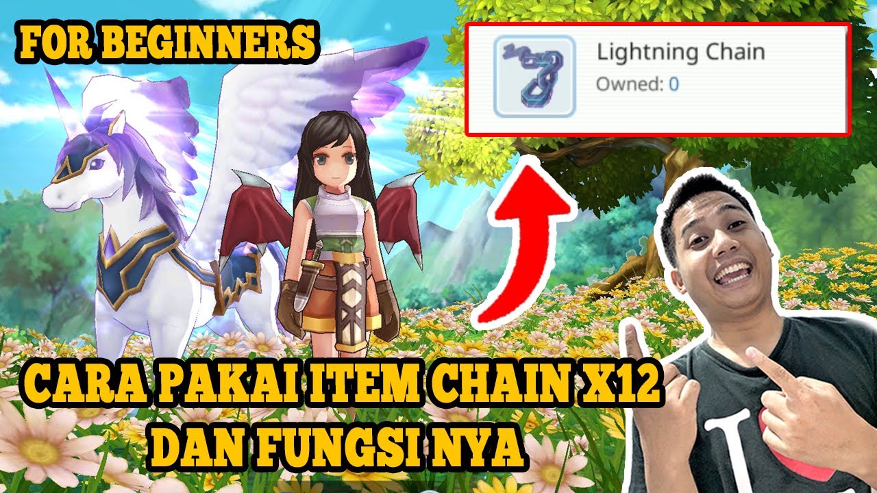 For Beginners Cara Pakai Item Chain X12 Youtube