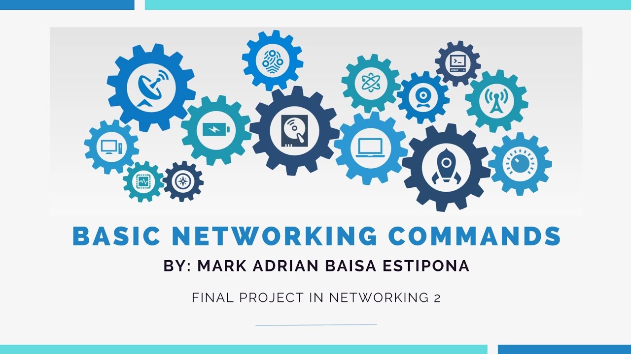 Basic Networking Commands Youtube
