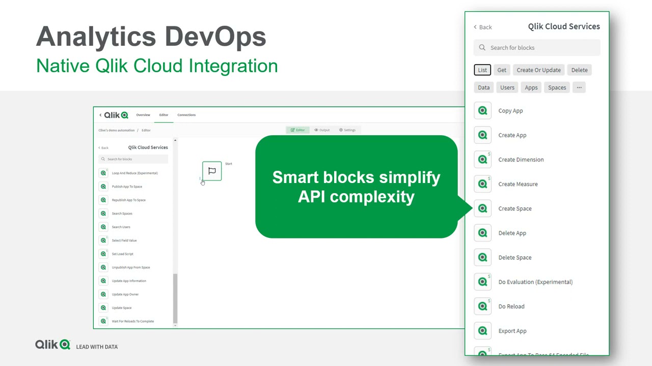 Qlik App Automation Brief Overview And Demo Youtube