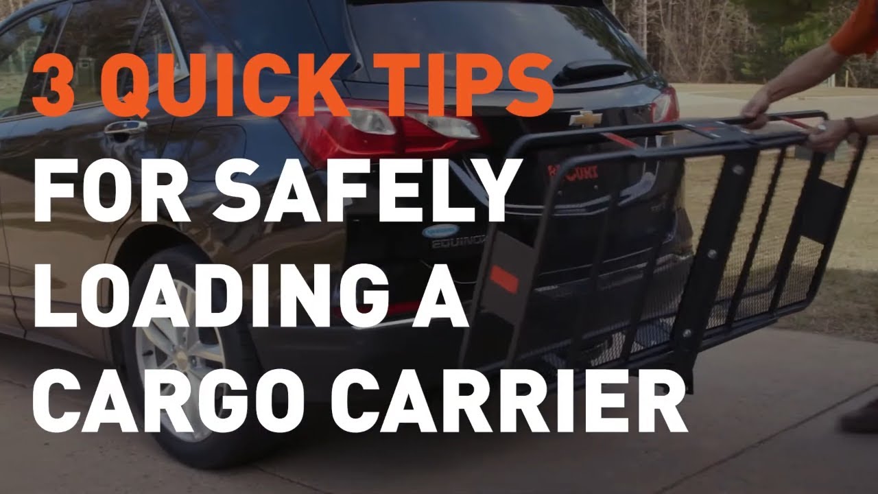 3 Quick Tips For Loading A Cargo Carrier Youtube