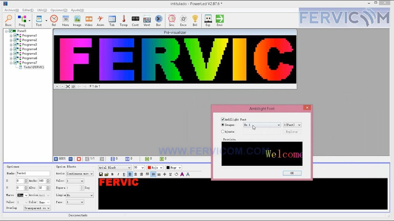 Power Led Tutorial Programme Settings 52 Off