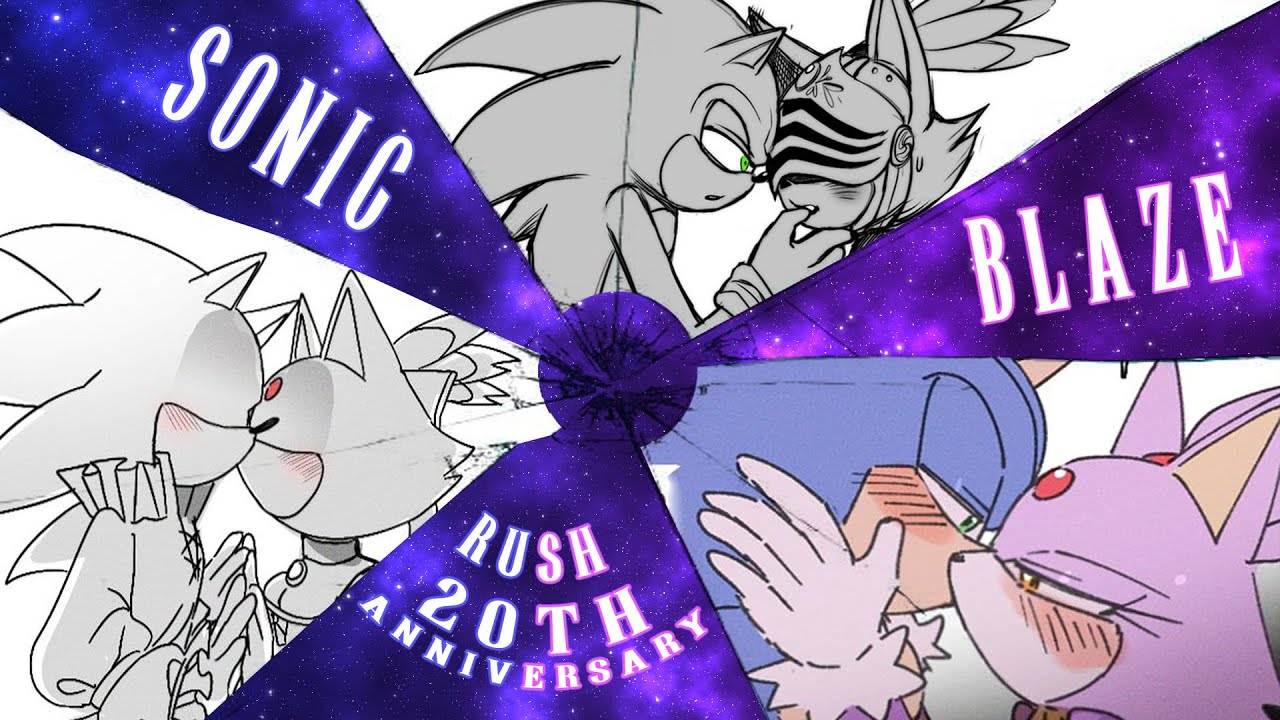 Sonic X Blaze Comic Dubs Compilation Sonic Rush 20th Anniversary