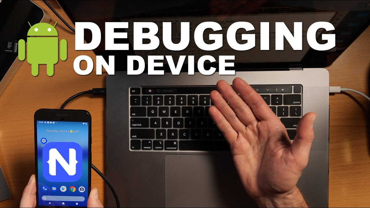 Debugging Nativescript Apps On An Android Device Youtube