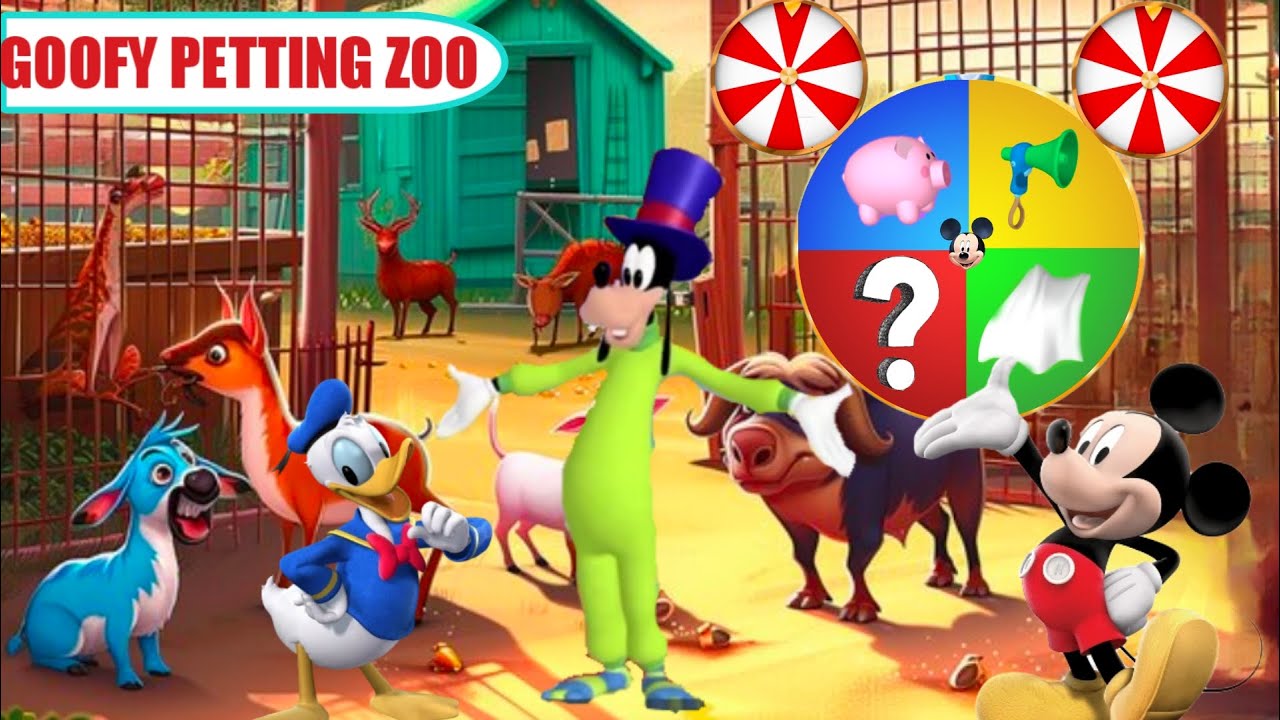 Mickey Mouse Clubhouse Goofy S Petting Zoo