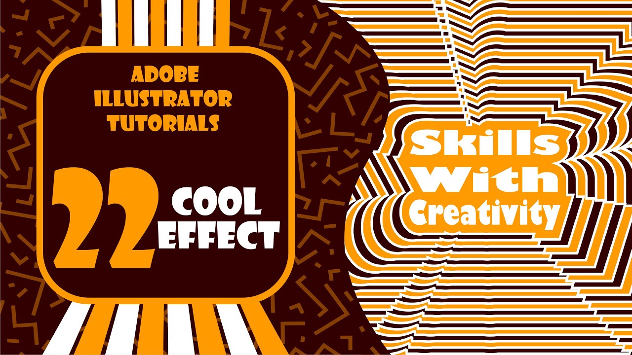 Adobe Illustrator Tutorials 22 Cool Effect Youtube