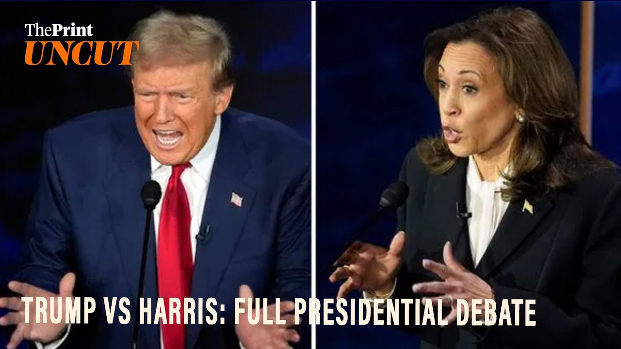 Trump Vs Harris Full 2024 Presidential Debate Youtube