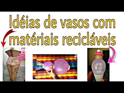 рџџєidг Ias De Vasos Feitos Com Materiais Reciclгўveis E Balгјo De Festa