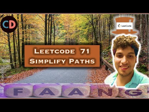 Simplify Path Leetcode 71 Youtube
