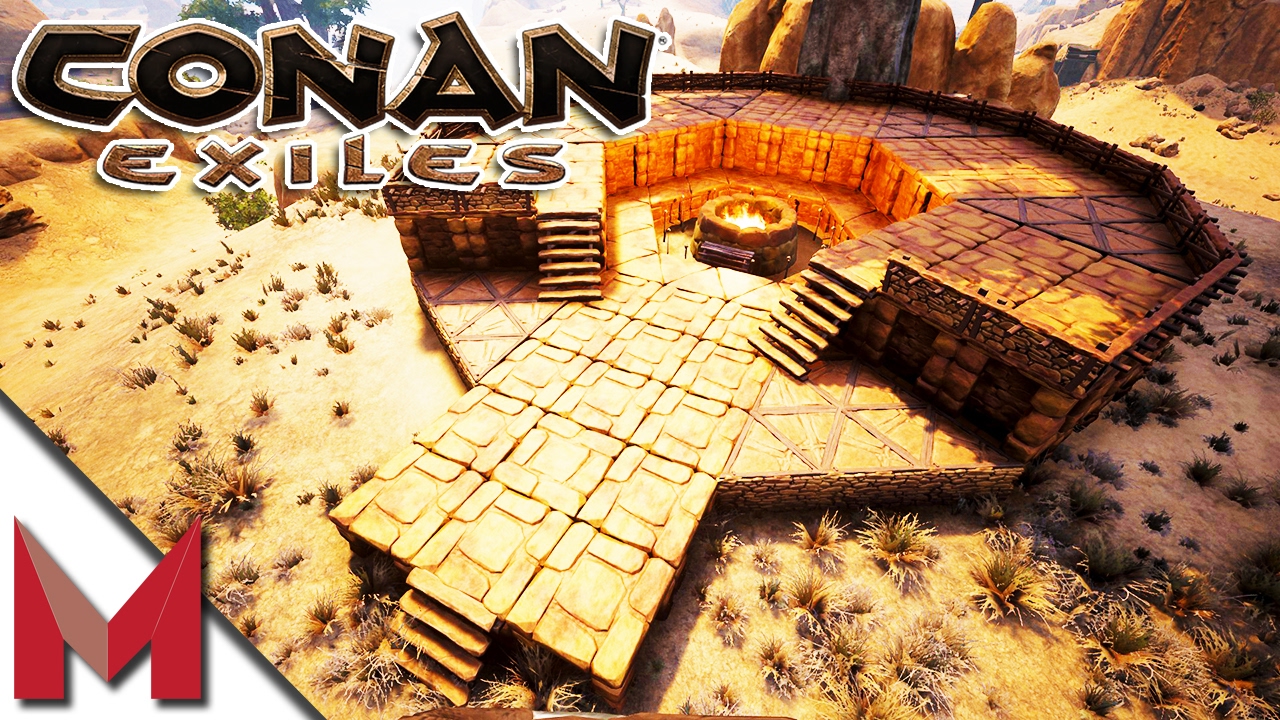 Pit Of Yog Temple Build W Sl1pg8r Conan Exiles Gameplay Ep6