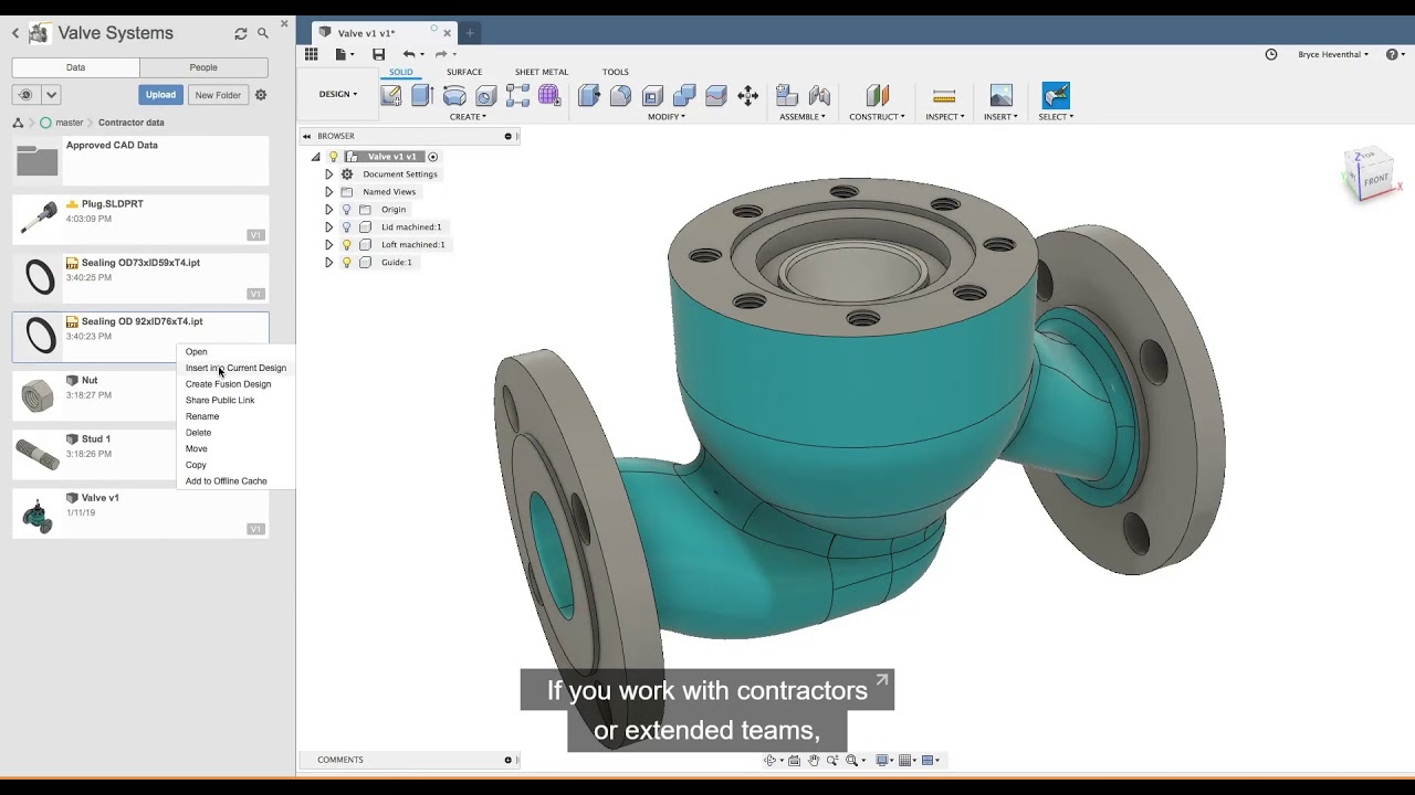Fusion 360 3d Design Modeling Youtube