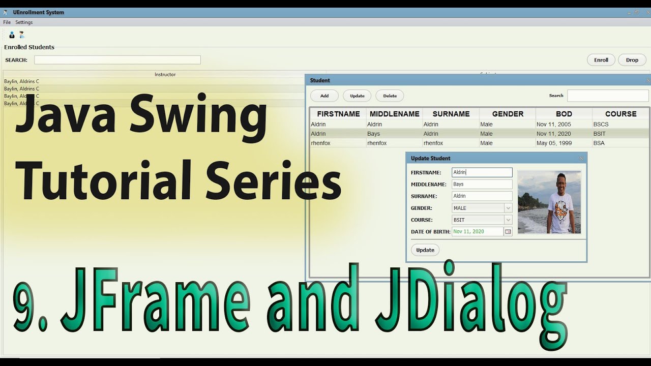 Java Swing Tutorial 9 Jframe And Jdialog Wrong Execution Using