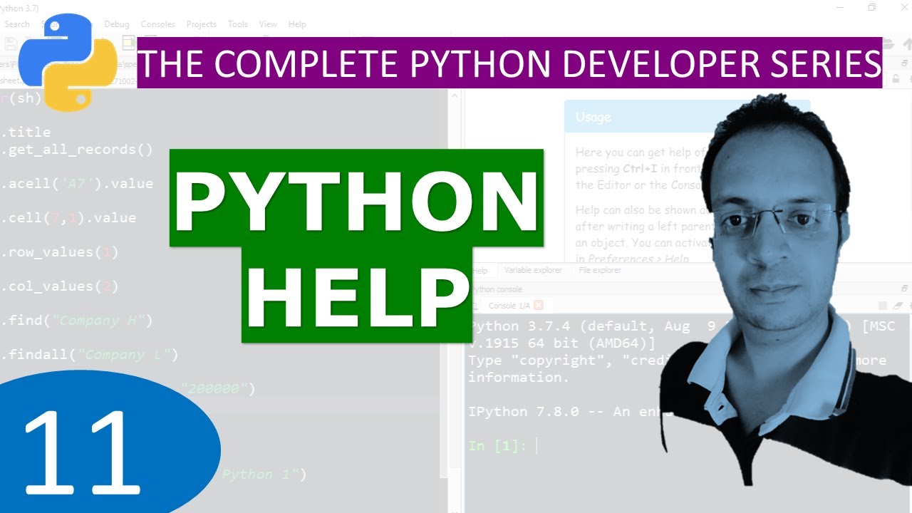 11 Python Help Function Documentation Python Tutorial Developer