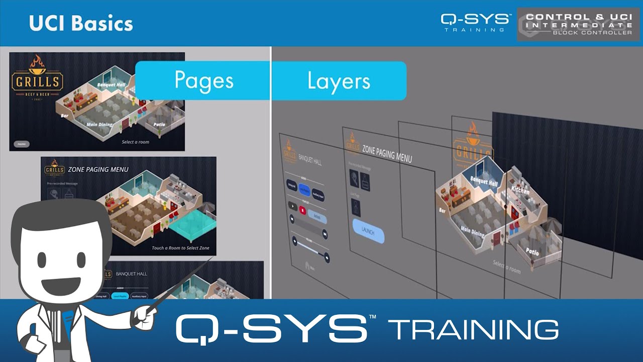 Q Sys Training Control And Uci Intermediate B1 Uci Basics Youtube