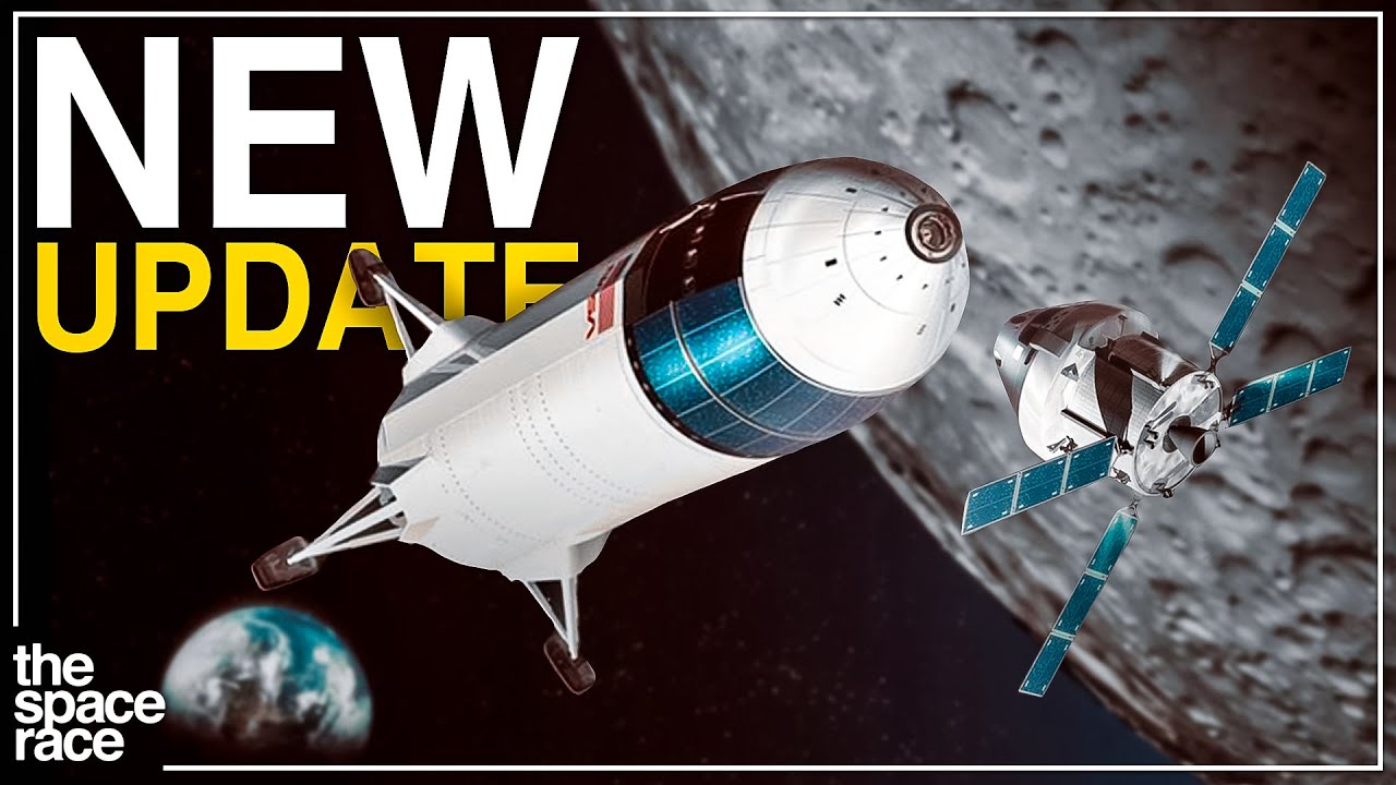 Major New Nasa Spacex Moon Landing Update Youtube