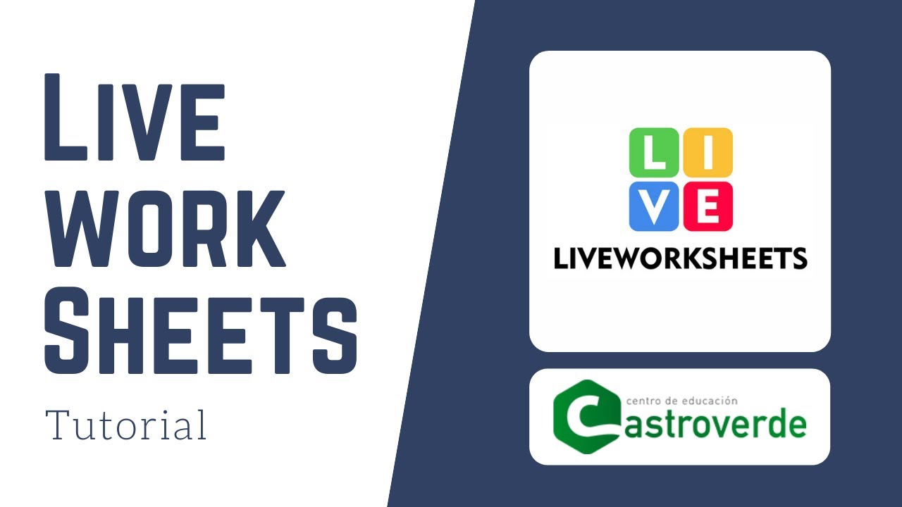 Tutorial Liveworksheets Youtube