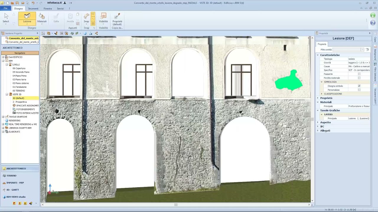 Tutorial Edificius Definizione Di Una Lesione Acca Software Youtube