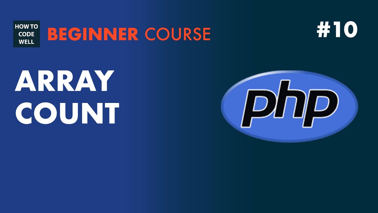 10 How Count Php Array Elements Php 7 Tutorial Youtube