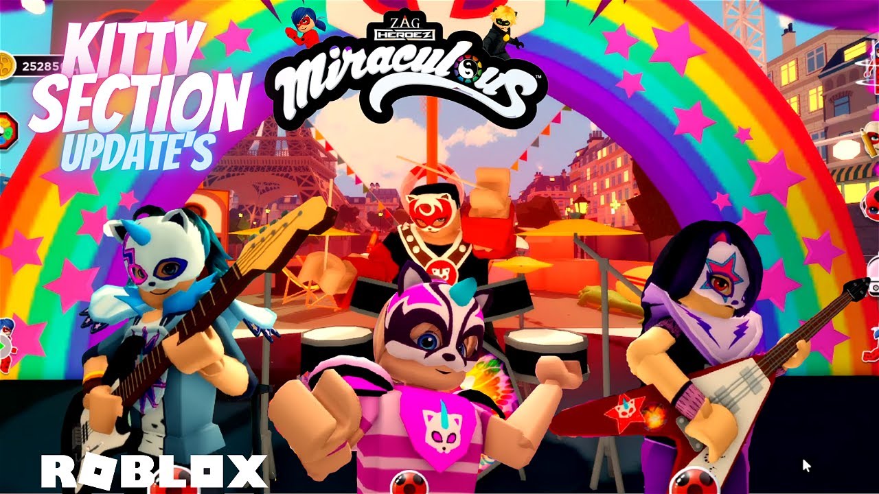 Kitty Section Unicom Updates Miraculous Rp Youtube