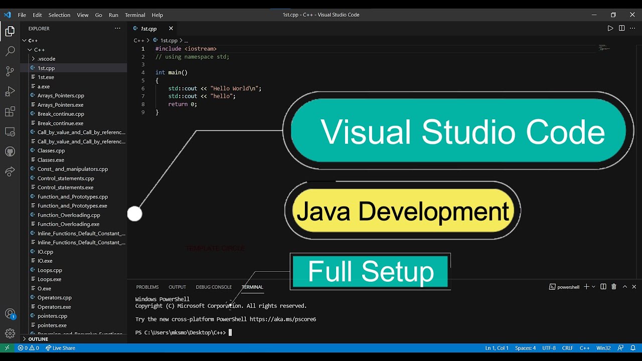 Vscode Java Setup How To Set Up Java In Visual Studio Code On Windows