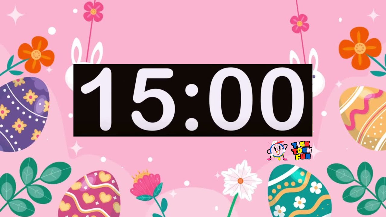 15 Minute Spring Easter Timer Fun Festive Countdown Youtube
