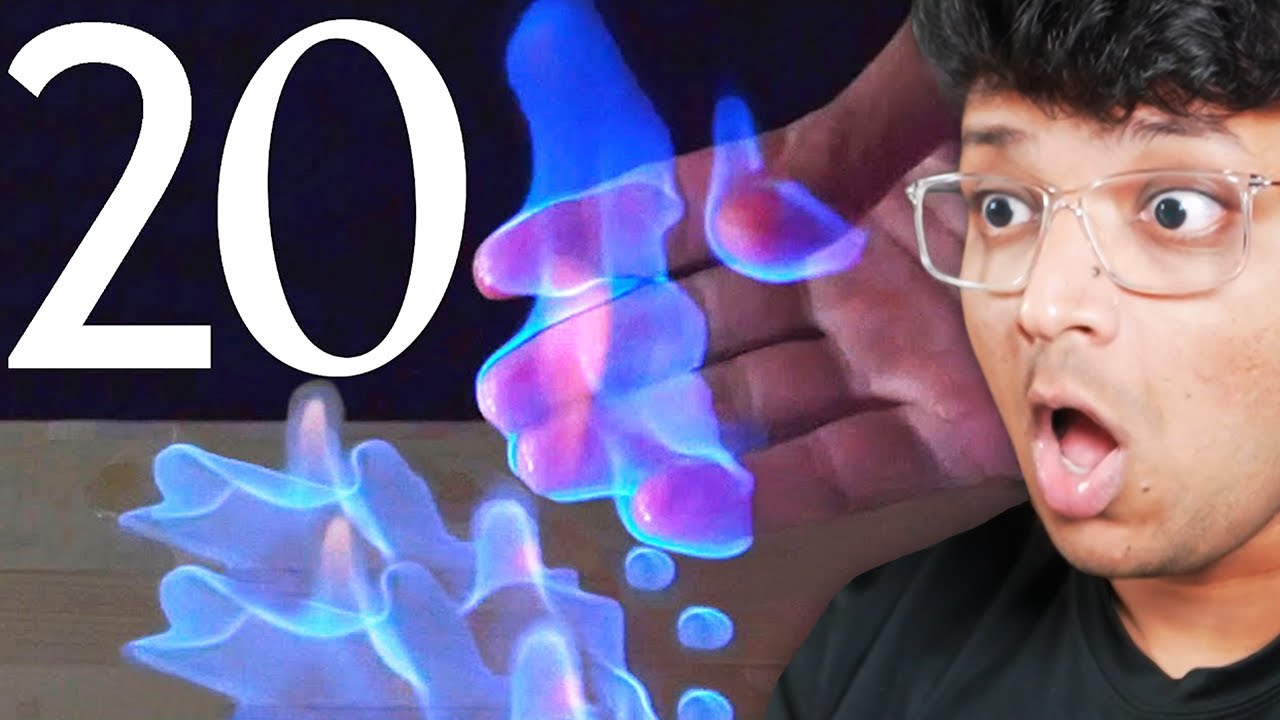 20 Amazing Science Experiments Youtube