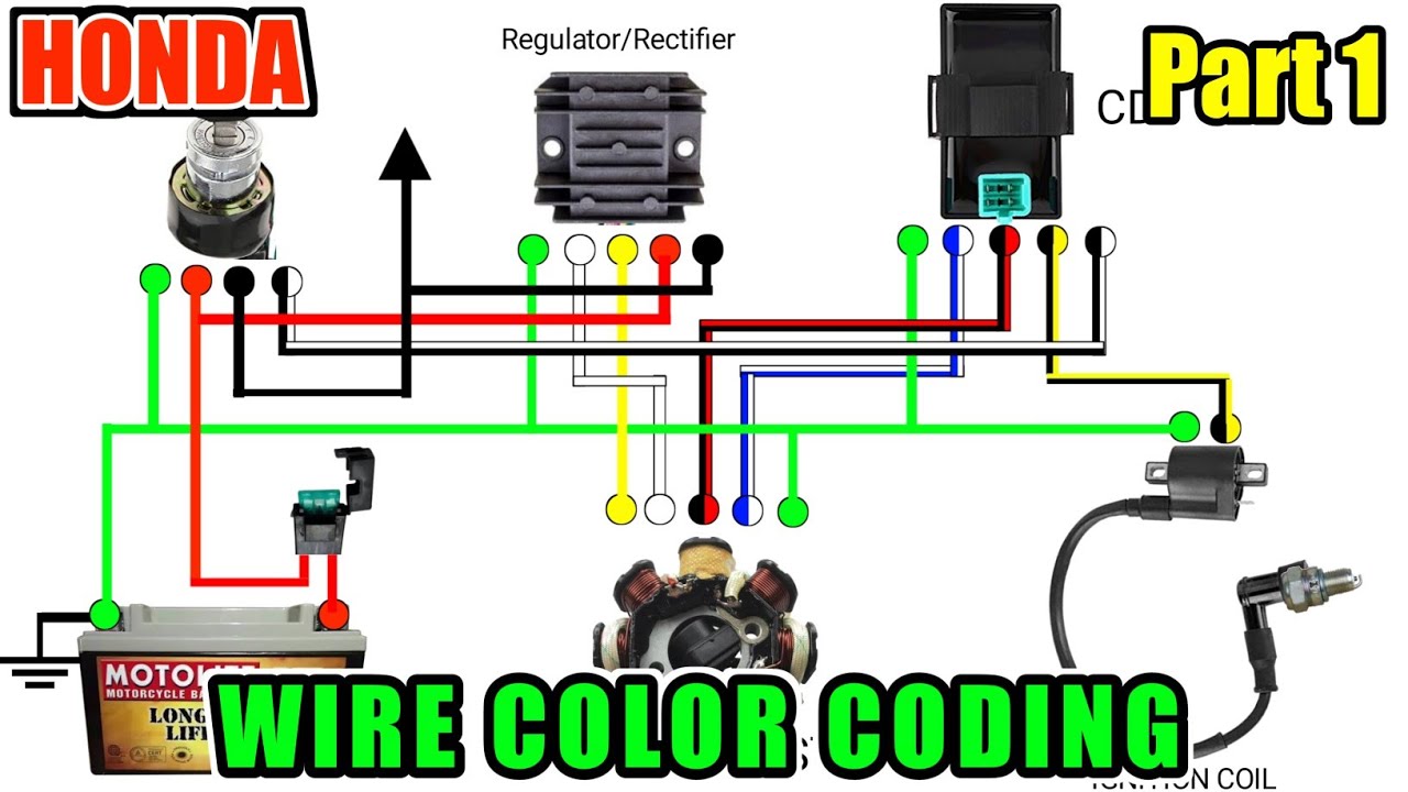 Honda Motorcycle Headlight Wiring Color Code Infoupdate Org