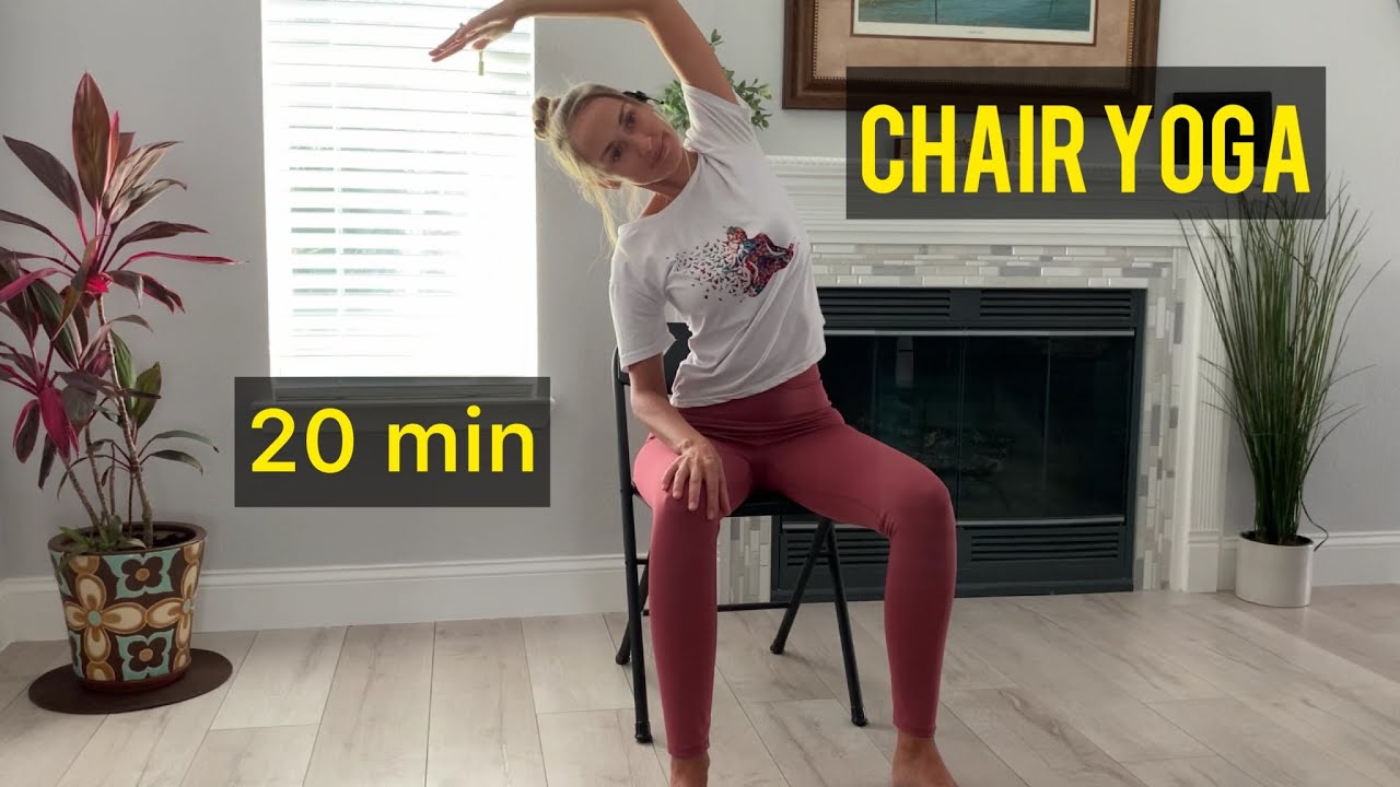 Chair Yoga For Seniors And Beginners