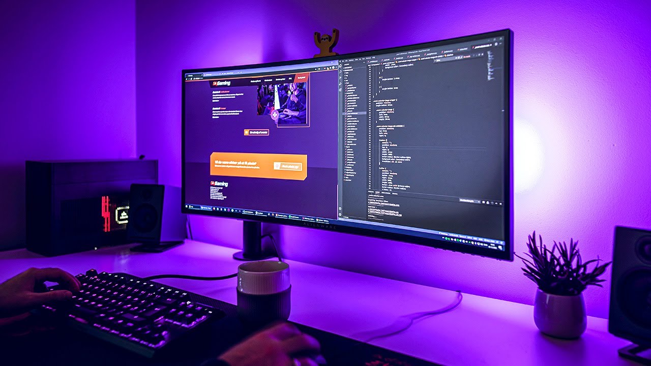 Coding New Website Timelapse 4k Youtube