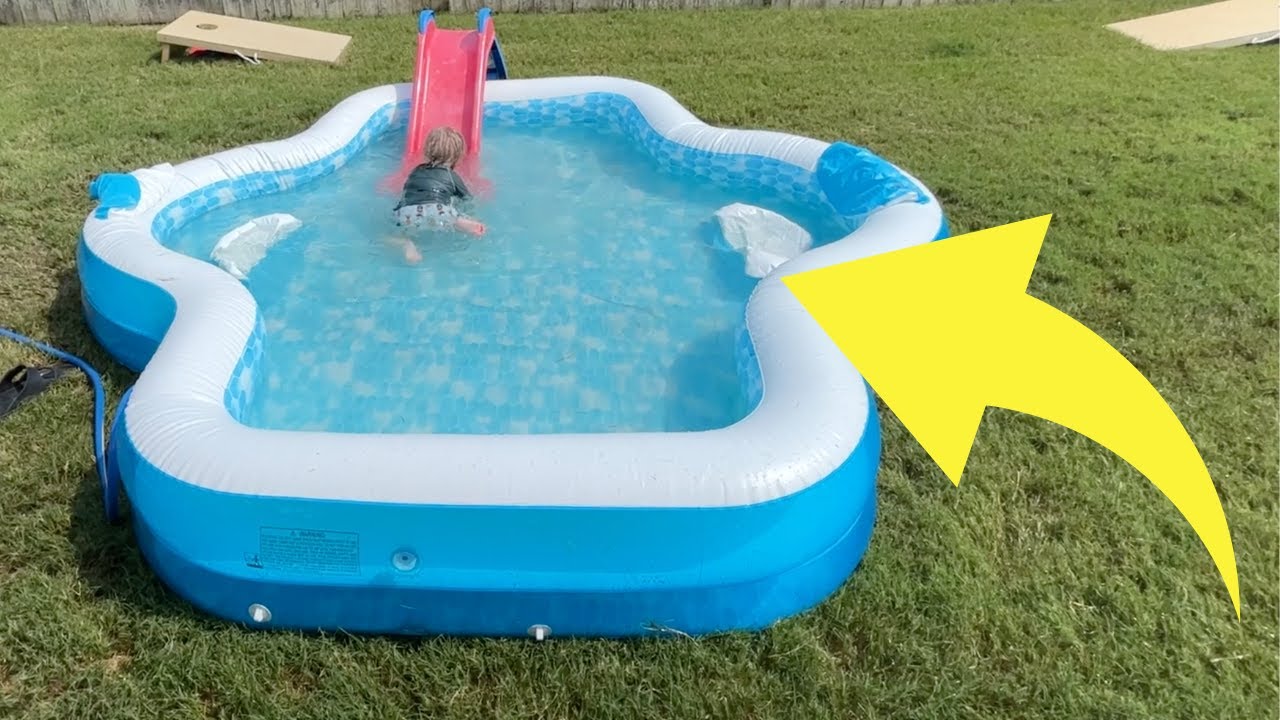 Easy Inflatable Pool For Kids And Adults Youtube