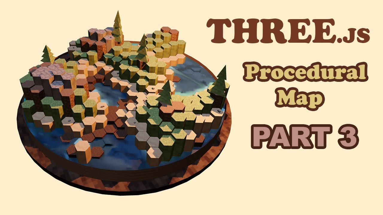 Three Js In Practice Procedural Map Tutorial For Beginners 2022