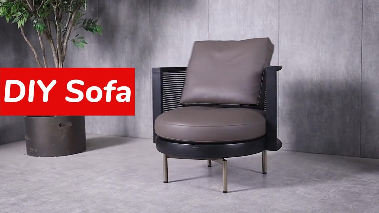 How To Diy A Sofa Youtube
