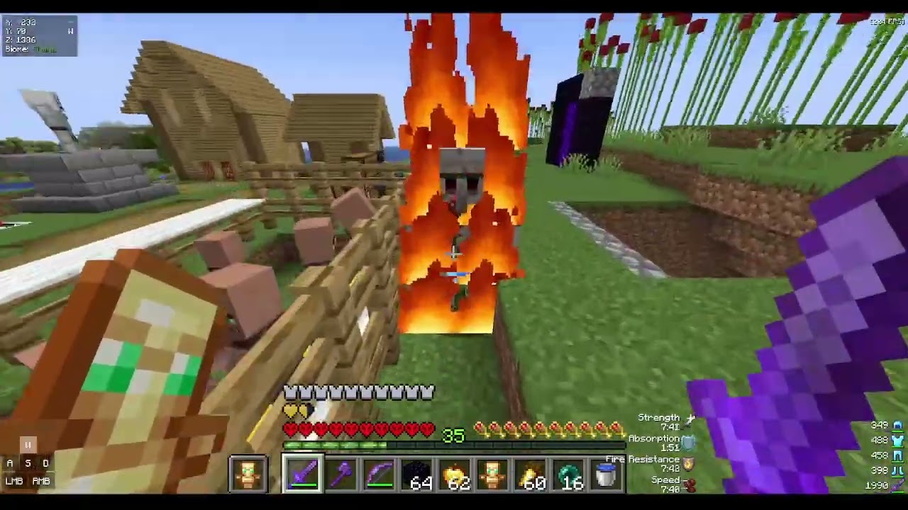 My Hardest Minecraft Pvp Fight Ever Youtube