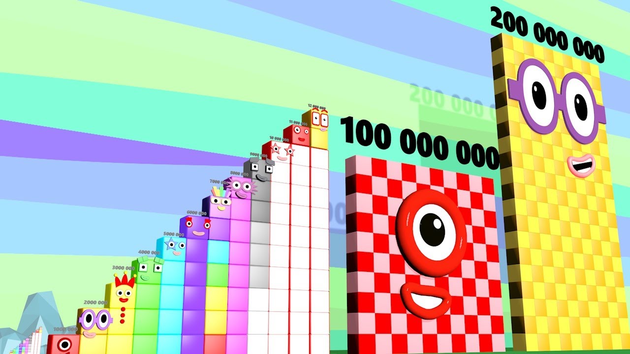Looking For Numberblocks Puzzle Step Squad 1 To 12 Million To