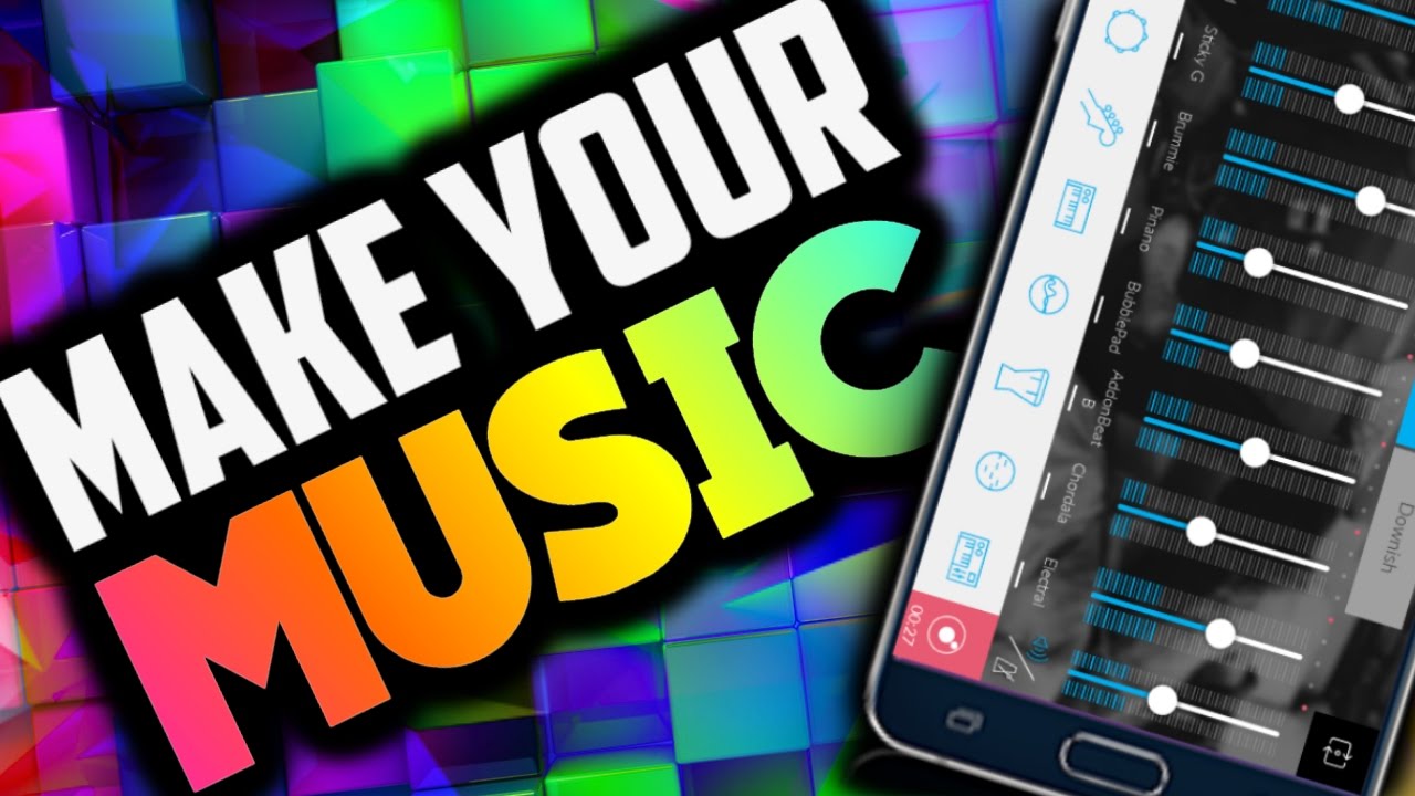 How To Make Your Own Music On Android Youtube