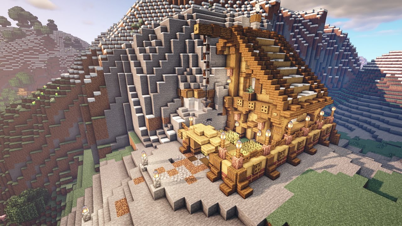 Minecraft House Builds Mountain At Malik Garcia Blog