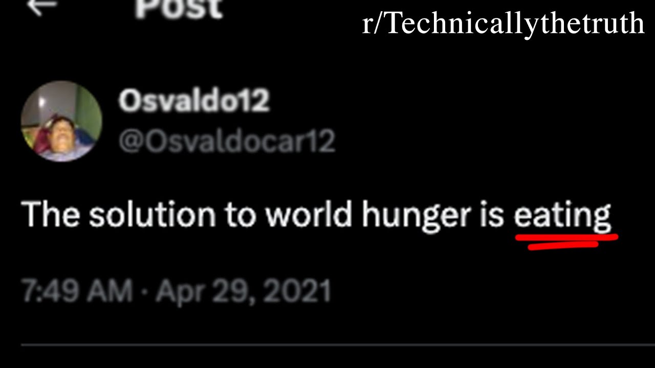 R Technicallythetruth Can T Argue With That Youtube