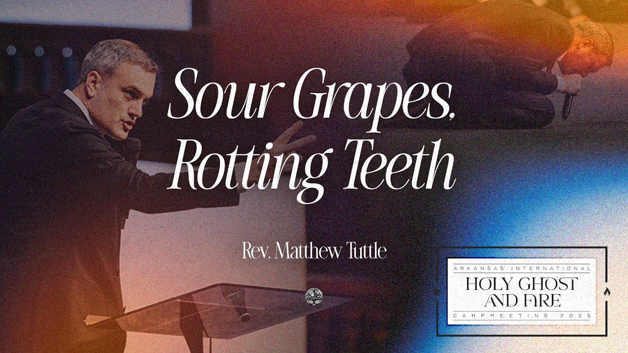 Aricm25 Saturday Pm Rev Matthew Tuttle Youtube