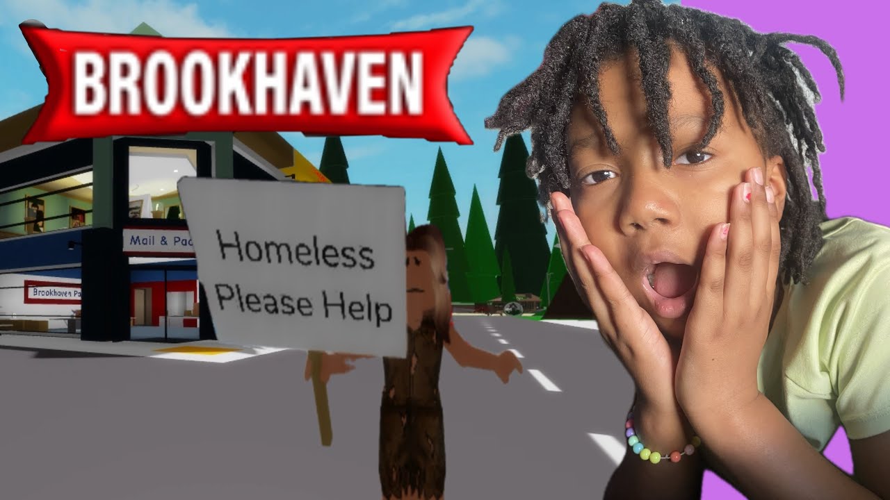 Being Homeless In Brookhaven Rp Roblox Youtube