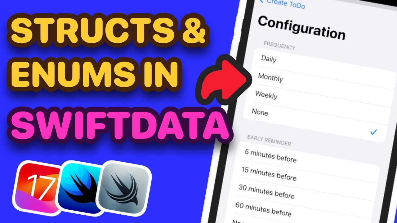How To Save A Struct In Swiftdata Swiftdata Tutorial 14 Youtube