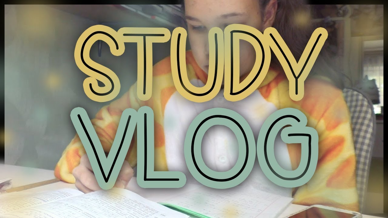 Study Vlog Study With Me Youtube