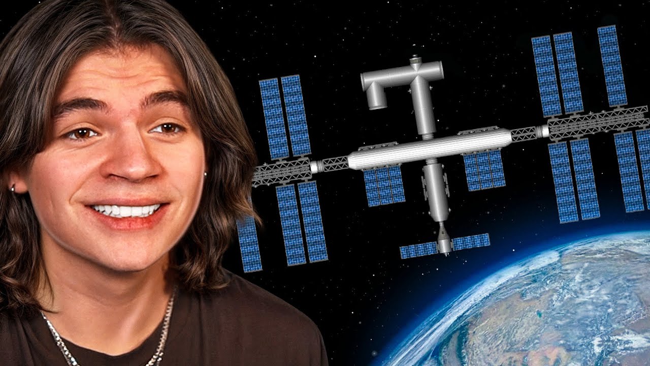 I Recreated The Iss In Spaceflight Simulator Youtube
